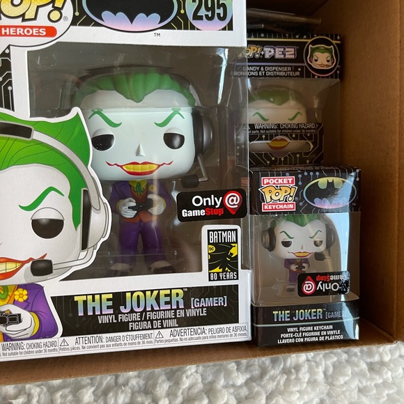 Funko | Accessories | Funko Pop Gamestop Collectible New The Joker ...
